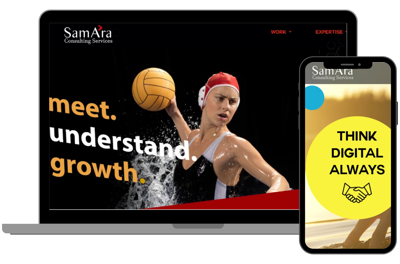 Samara Consulting Services Digital Marketing Agency Website Design